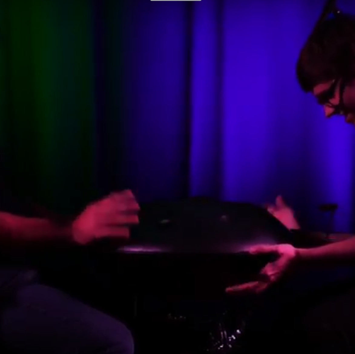 Lachlan Hawkins and Tsoof Baras - One Adjustment Away on a Saraz Handpan Lachlan Hawkins and Tsoof Baras - One Adjustment Away on a Saraz Handpan